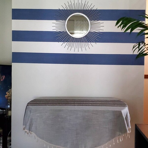 Solid Stripe Wall Decals - Multiple Colors & Sizes - Etsy