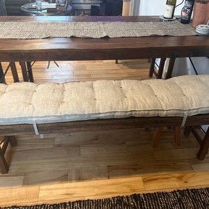 Custom Bench Cushion Decorative Pillows Many Different - Etsy