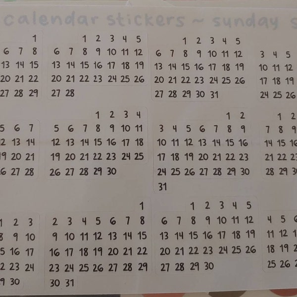 Strawberry Matcha || Color Themed Matte Sticker Sheet || for Journaling ...