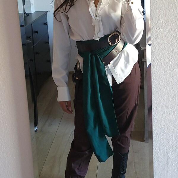 Renaissance Middle Class Dress Skirts Side Lacing Bodice Shirt SCA LARP ...