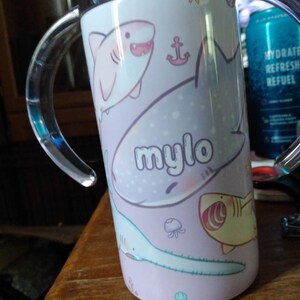 Friendly Frogs Sippy Cup 12 Oz Double Walled Stainless Steel | Etsy