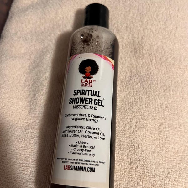 Spiritual Shower Gel | Cleanse & Protection for Empaths and ...