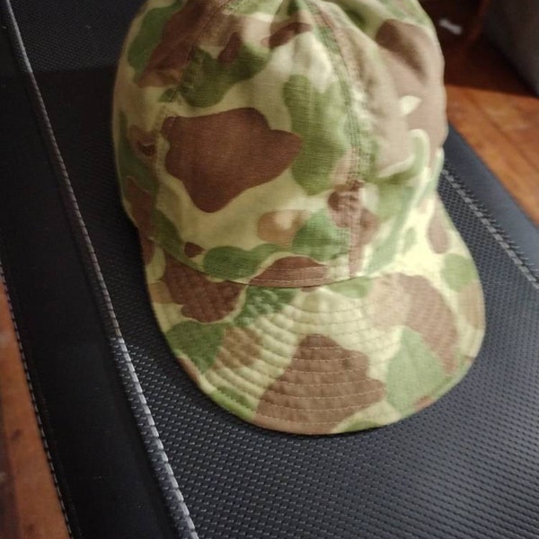 A3 Mechanic Cap - Original Frog Skin Camouflage 1943 - Etsy