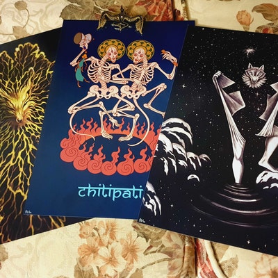 Chitipati 8x12 Lustre Print - Etsy