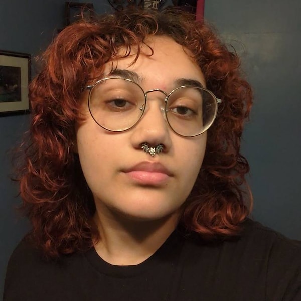 Bat Septum Ring, Goth Clicker, Septum Ring 16g, Septum Ring 14g ...