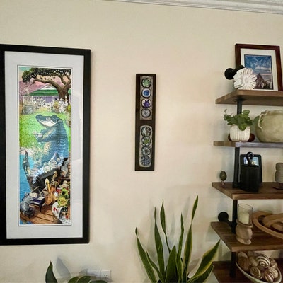 Peace Sign Garden Art, Stone Wall Art, Cast Stone Sculpture - Etsy