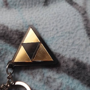 Triforce Keychain - Etsy