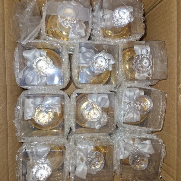 Personalized Candy Dish Glass, Wedding Favor, Party Favor, Thank You ...