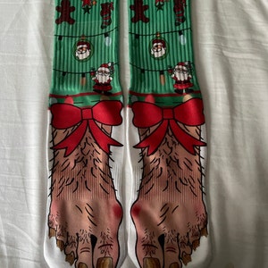 Ugly Feet Hairy Feet Natural Skintone Gross Sock - Etsy