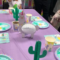 Llama Cactus Banner Llama Party Decorations, Llama Birthday, Llama ...