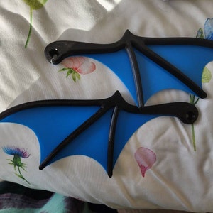 License Plate Bat Wings universal Fit - Etsy