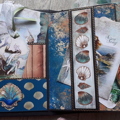 Gold Nautical Digital Paper, Seamless Golden Ocean Patterns, Sea ...