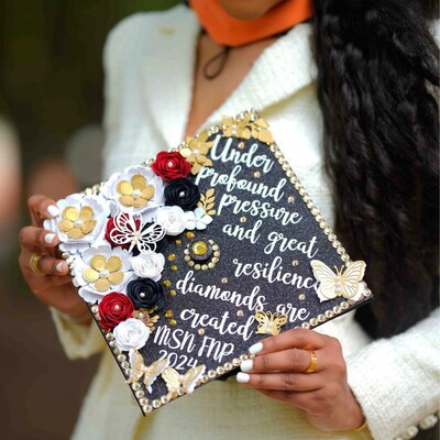 Custom Graduation Cap Topper Personalized Grad Cap Senior Class of Gift ...
