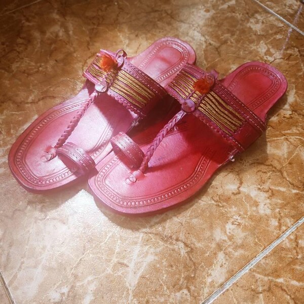 Kolhapuri Chappal for Women,handmade Indian Traditional Ethnic ...