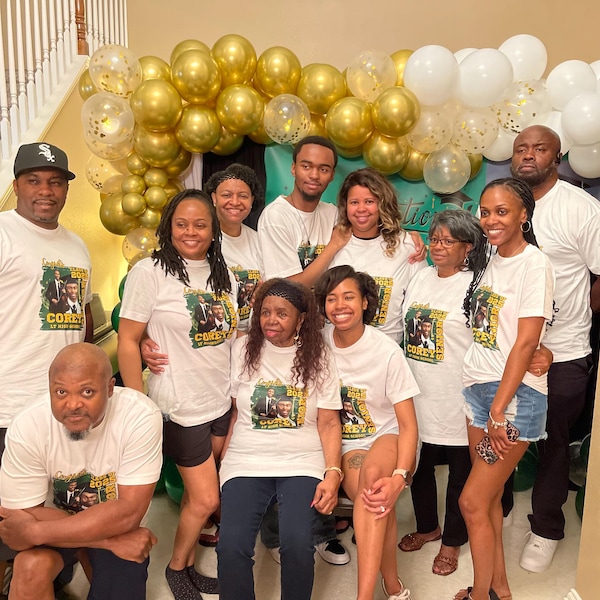 Personalized Graduation 2025 Squad Shirt, Custom Name Graduation Gift ...