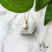 Rose Gold Initial Letters M Charms Cursive - Etsy Canada