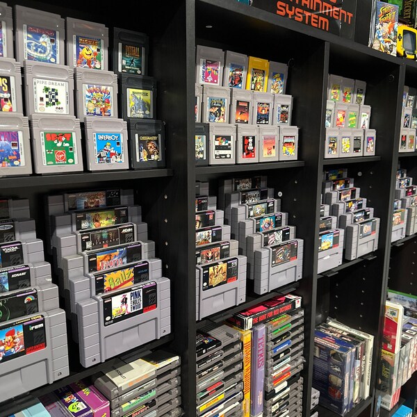 40-pack of Retro Game Stands (displays 240 Games!) - Etsy