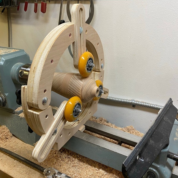 Wood Lathe Steady Rest 12 to 12.5 Inch ***made in the USA*** - Etsy