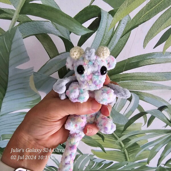 Diddy Dex the Palm Sized Snuggler Dragon Crochet Pattern Amigurumi ...
