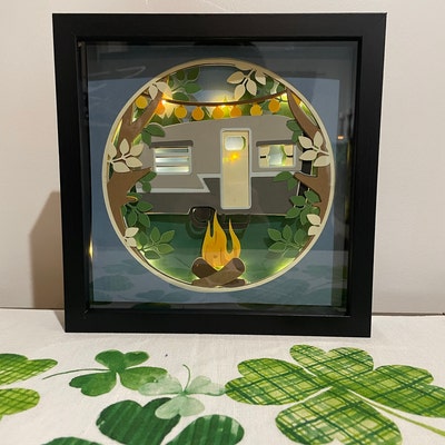 CUSTOMIZABLE 3D Grief Shadow Box Svg for Cricut for Silhouette - Etsy