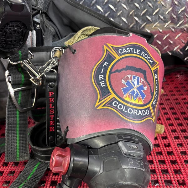 Firefighter SCBA Mask Quick Release Clip - Custom - Customizable ...