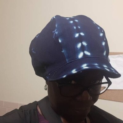 Rasta Hat Stocking Cap Slouchy Crocheted Men Women Handmade Locs ...