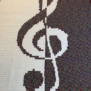 Inverted Bass Guitar Throw Quilt Pattern - Etsy