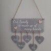 Personalised Family Plaque. our Family is Made up of - Etsy UK