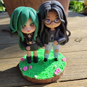 Custom Clay Figure, Custom Anime Figurines, Character Handmade Figures ...