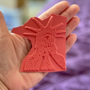 Lava Lamp RUBBER STAMP Lava Lamp Stamp Lamp Stamp Groovy - Etsy