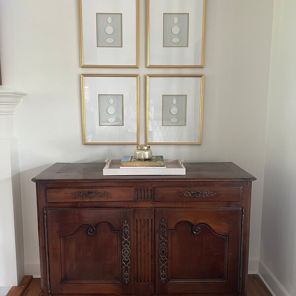 Framed Intaglio 9.5 X 7.5 - Etsy