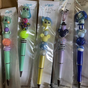 Encanto Inspired Autograph Pen, Beaded Ballpoint Pen With Disney ...