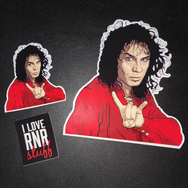 Dio Sticker - Ronnie James Dio Sticker / Classic Rock Sticker / Metal ...