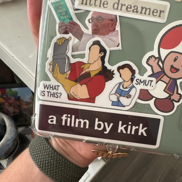 Belle Bookworm Smut Sticker Beauty and the Beast, Booktok, Spicy ...