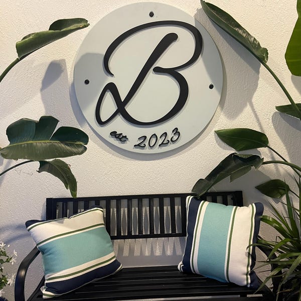 Cursive Letters Preppy Room Decor, Large Wall Letters College Apartment ...