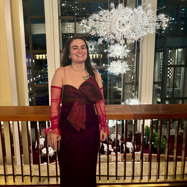 1950s Raspberry Chiffon Party Dress With Ruched Bodice and Sequined ...