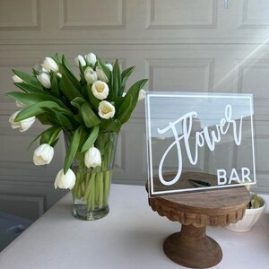 Frosted Acrylic Blanks DIY Wedding Sign Calligraphy Blank Stock Sheet ...