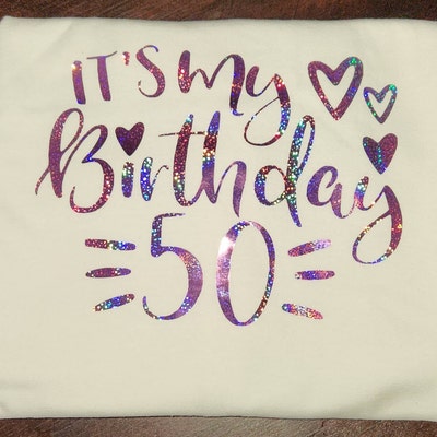 50th Birthday SVG Bundle PNG DXF Eps and Jpeg Included Cricut Cut Files Instant Download - Etsy