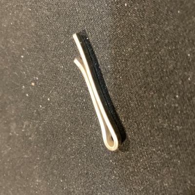 Solid Sterling Silver Tie Slide, Silver Tie Pin, Tie Clip Handmade ...