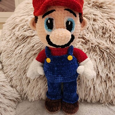 Crochet Pattern Bro Super Plumber PDF ENGLISH Easy - Etsy