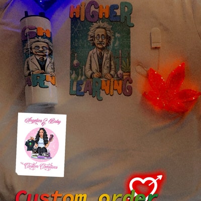 High School Senior Citizen Red Airbrushed Graduation Design, Digital ...