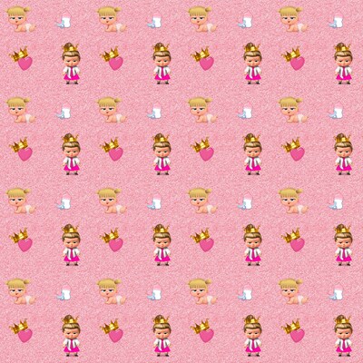 10 Seamless Pattern Boss Baby Girl, Boss Baby Girl Digital Paper, Boss ...