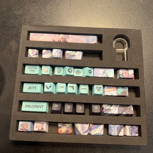 Colorless Theme Keycaps Artisan Keycaps Mechanical Keyboard 125 Keys ...