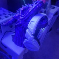 Dragon Headphones Stand, Dragon Bust, Dragon Headphone Holder, Dragon ...