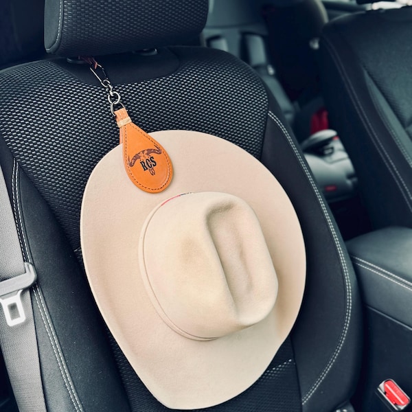 Leather Hat Magnet - Etsy