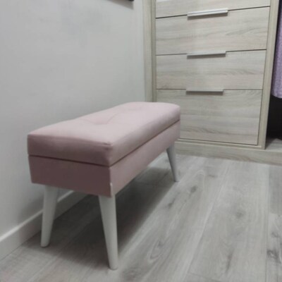 Open Bench LOVARE Bench With Storage Bench Upholstered Scandinavian ...