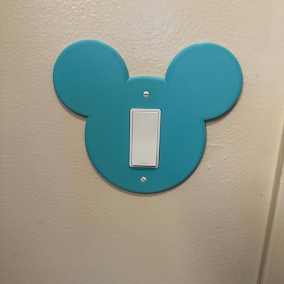 Mickey Mouse Head Light Switch Cover Disney Mickey Mouse Electrical ...