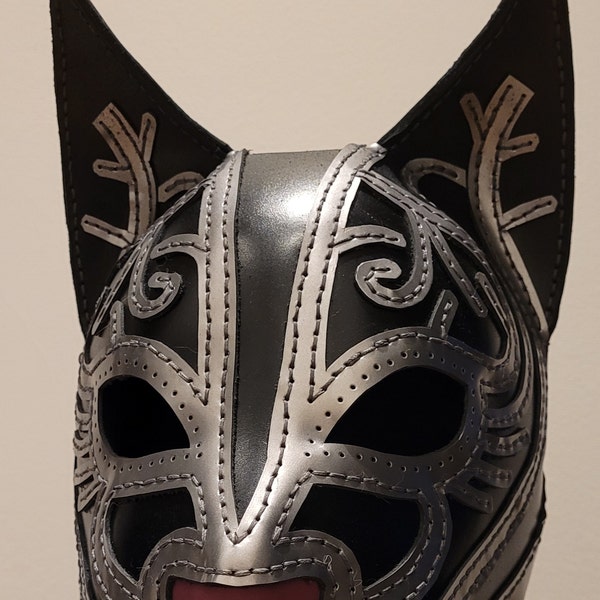Cat Mask Leather Pattern PDF - the Bastet Ceremonial Mask - by ...