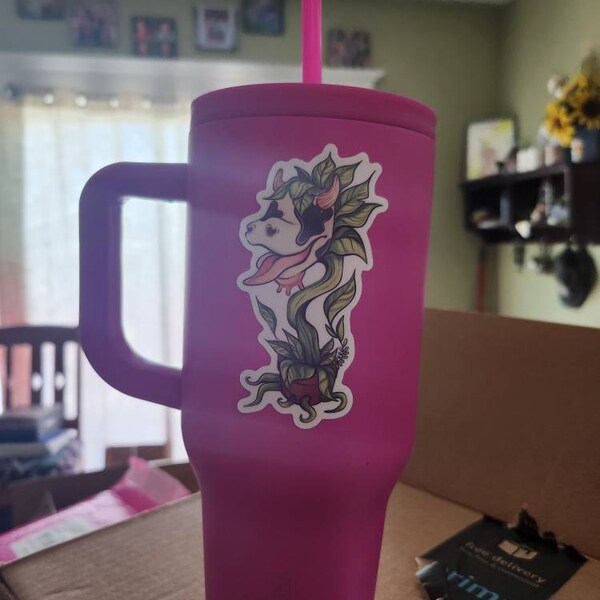 Sims Cow Plant Sticker - Etsy