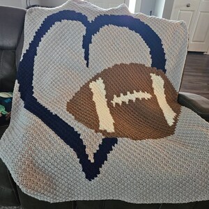 Texas Flag Afghan C2C Crochet Pattern Written Row Counts C2C - Etsy